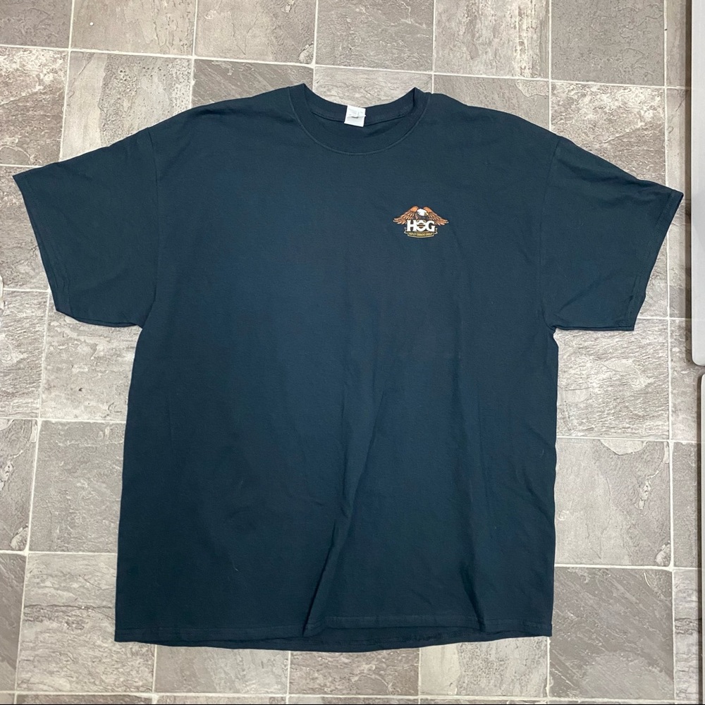 Mens Harley Davidson Riders Group Hog Big Logo Graphi… - Gem